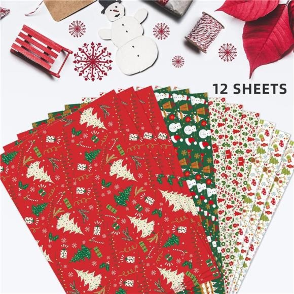 Party Supplies | Christmas Wrapping Paper For Kids Papercraft Snowmen ...